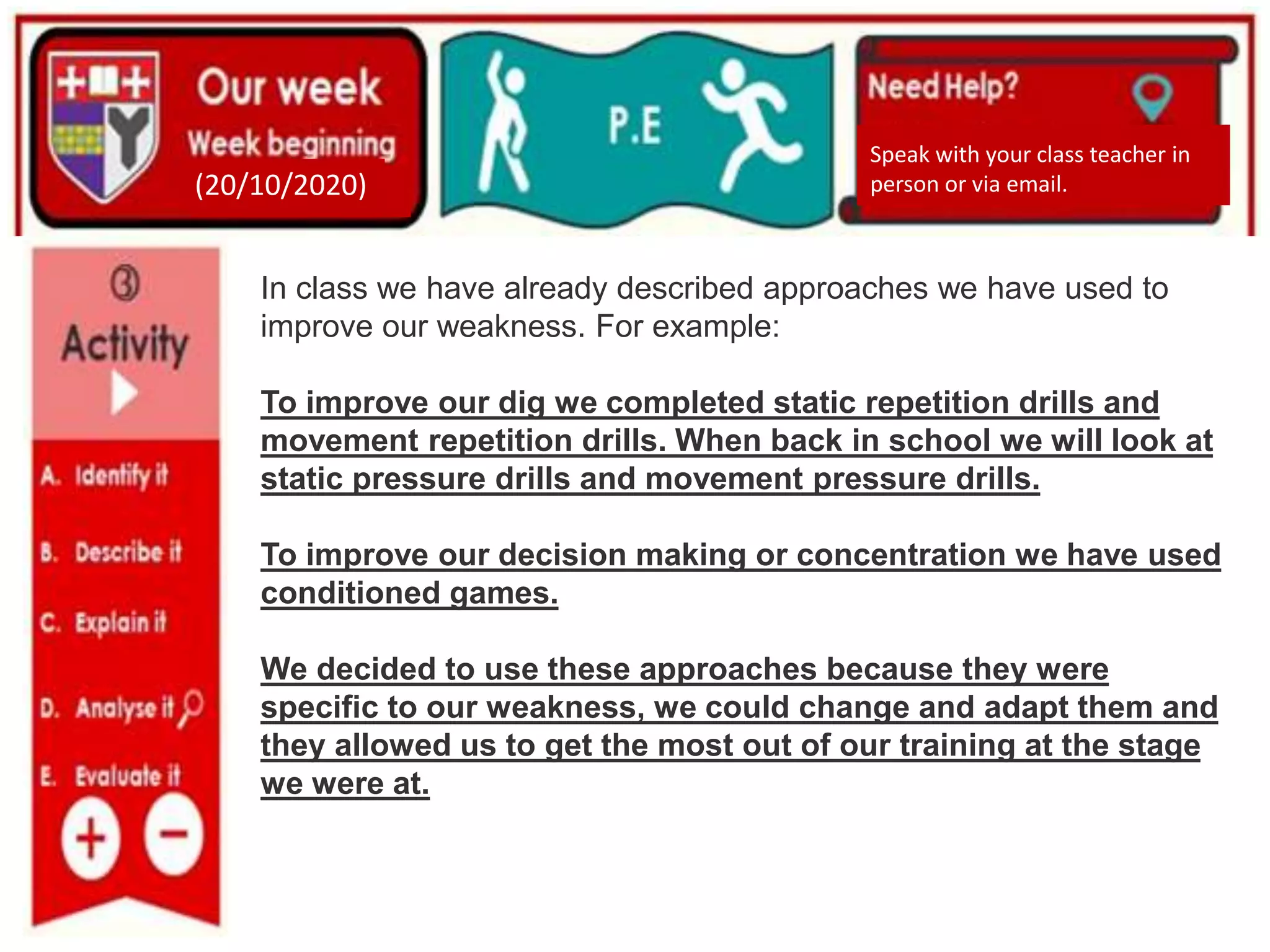 National 5 PE - Question 2i | PPTX