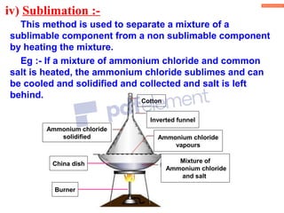 IS MATTER AROUND US PURE ? ( CLASS IX ) | PDF