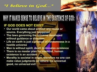 Is there a God? | PPT