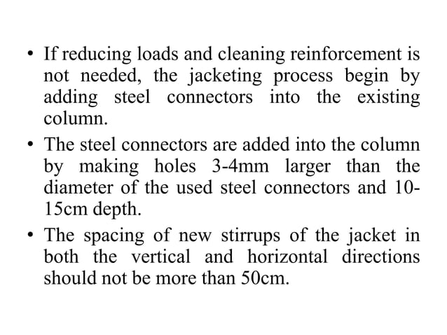 Jacketing (RR&S) | PPTX | Civil Engineering Industry | Industries