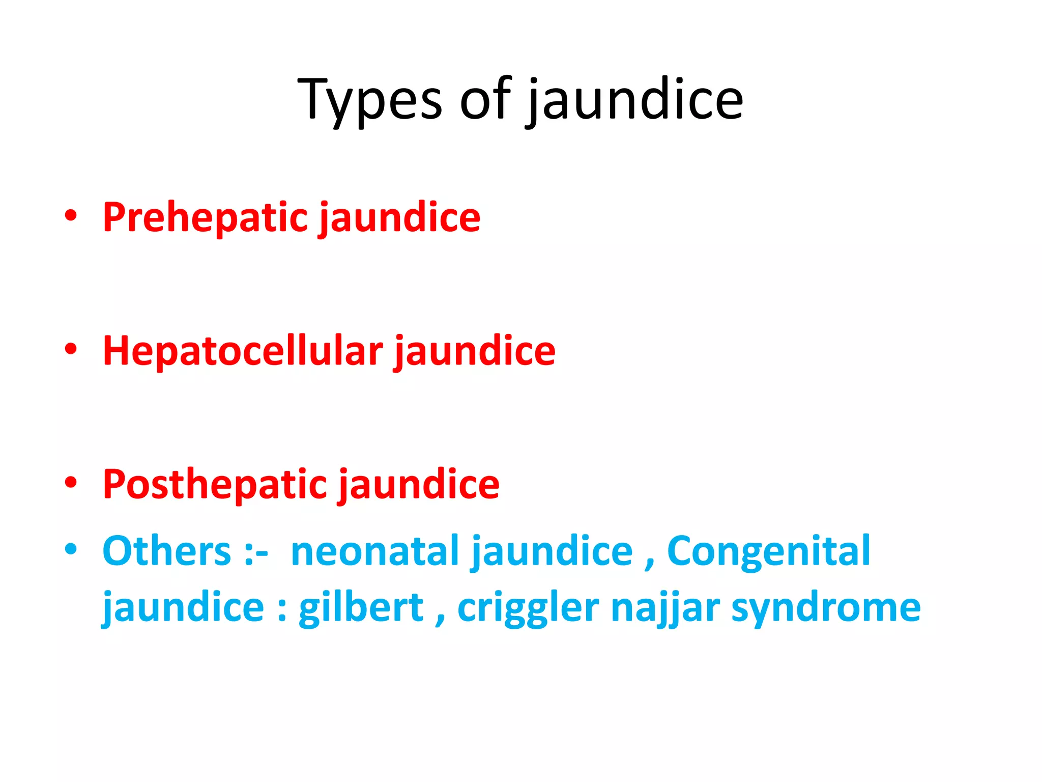 what is jaundice ? causes ? types ? surgical treatment | PPTX