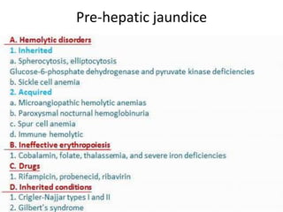 what is jaundice ? causes ? types ? surgical treatment | PPTX