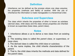 Java Inheritance | PPTX