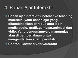 2 Jenis Bahan Ajar dalam Pengembangan Bahan Ajar. ppt | PPT