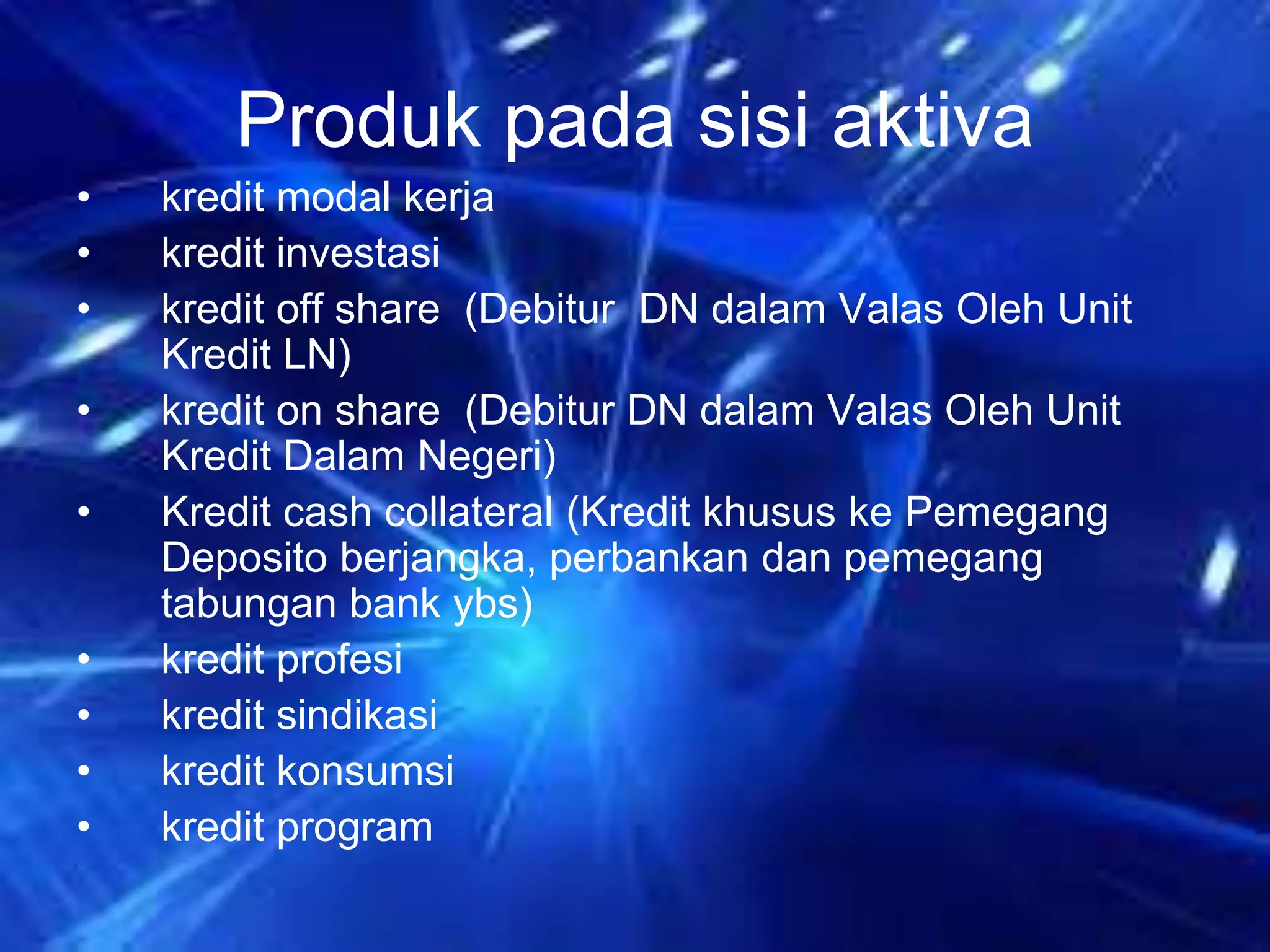 2 jenis dan produk bank | PPTX