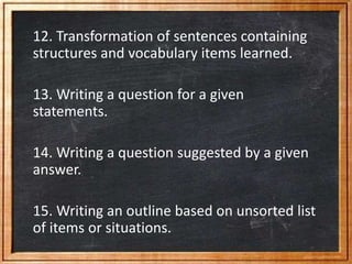 Two Dimensions of Writing | PPTX