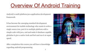 Experience The Best Android Programming Training Here | LW India | PPT