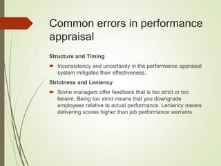 Performance appraisal best practices | PPTX
