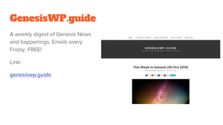 Genesis resources | PPTX