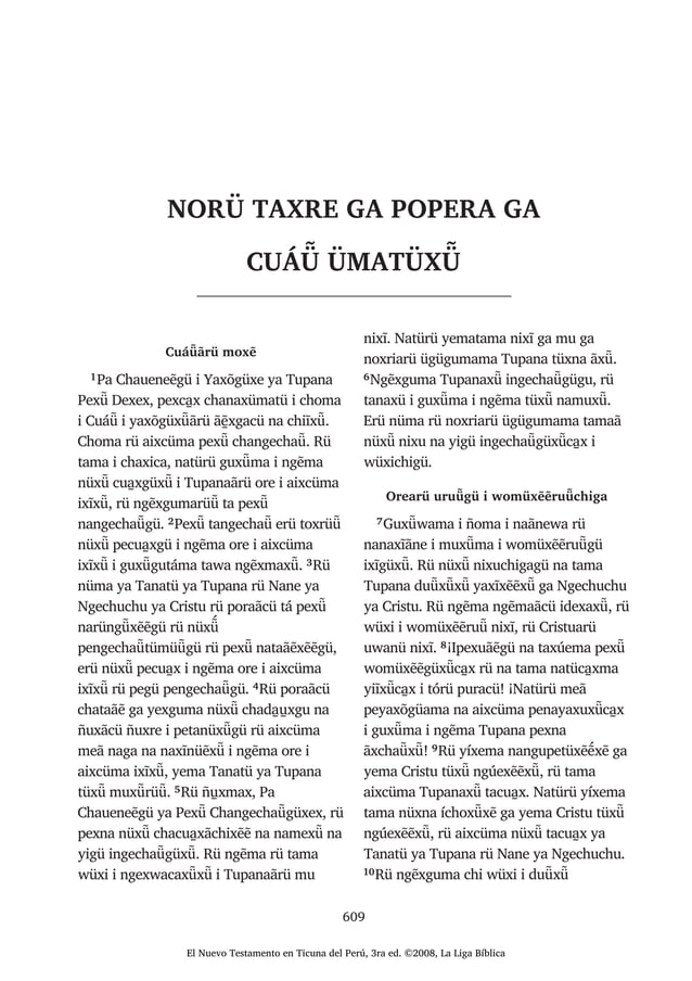 2 john bible in ticuna, tikuna, tukuna | PDF