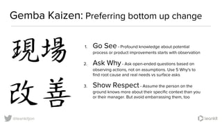 Jon Terry - The lean toolkit: Practical practices for continuous ...