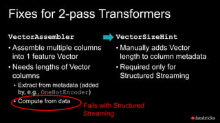 Deploying MLlib for Scoring in Structured Streaming with Joseph Bradley | PPT