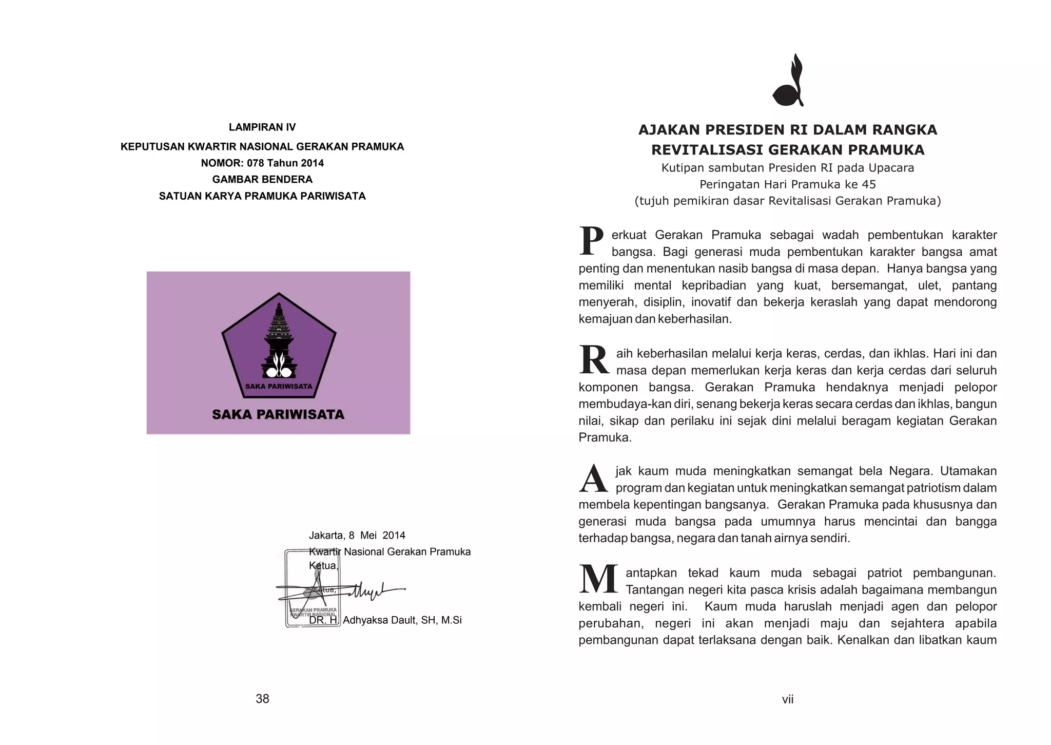 jukran saka pramuka pariwisata | PDF