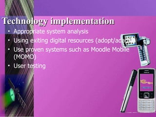 Mobile Technologies for Learning | PPT
