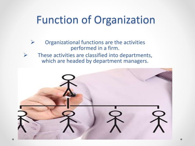Functions of organization | PPTX
