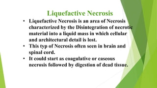Necrosis and it's types | PPTX