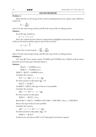 2k19–Nuclear Physics–02.pdf | Chemistry | Science