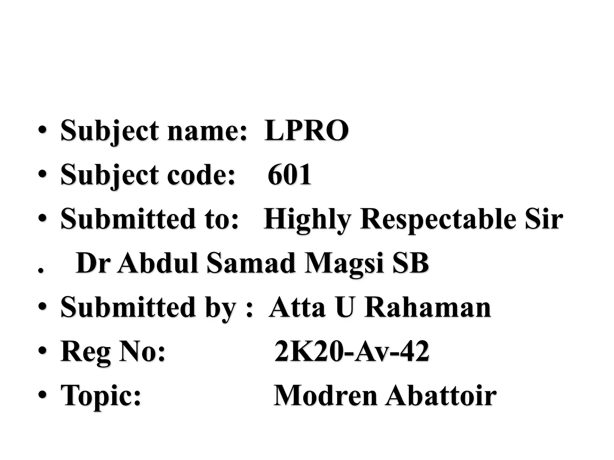 Atta Soomro.pptx | Food & Drink