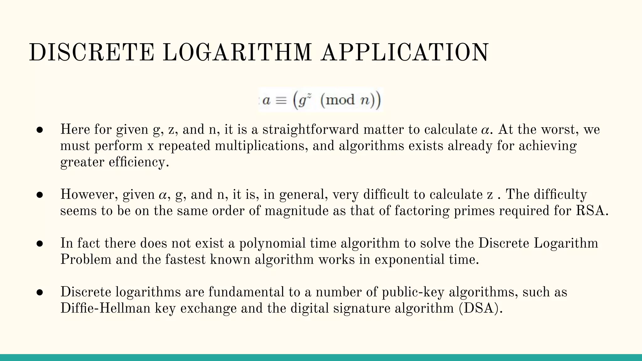 DISCRETE LOGARITHMS.pdf | Physics | Science