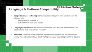 Google Solution Challenge 2025 - GDGC Gayatri Vidya Parishad College Of ...