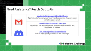 Google Solution Challenge 2025 - GDGC Gayatri Vidya Parishad College Of ...