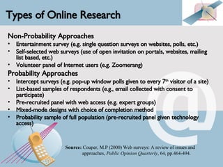 Researching Online and Online Learning Research | PPT