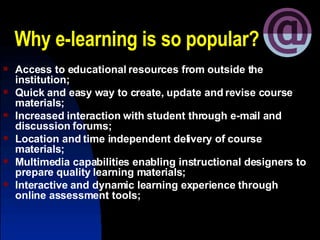Understanding E-Learning: Foundations for Effective... | PPT | Education industry | Industries