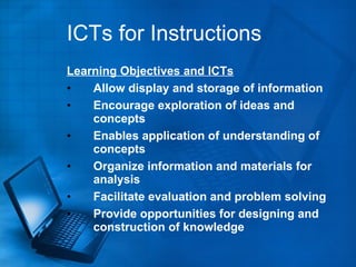 ICT in Education | PPT