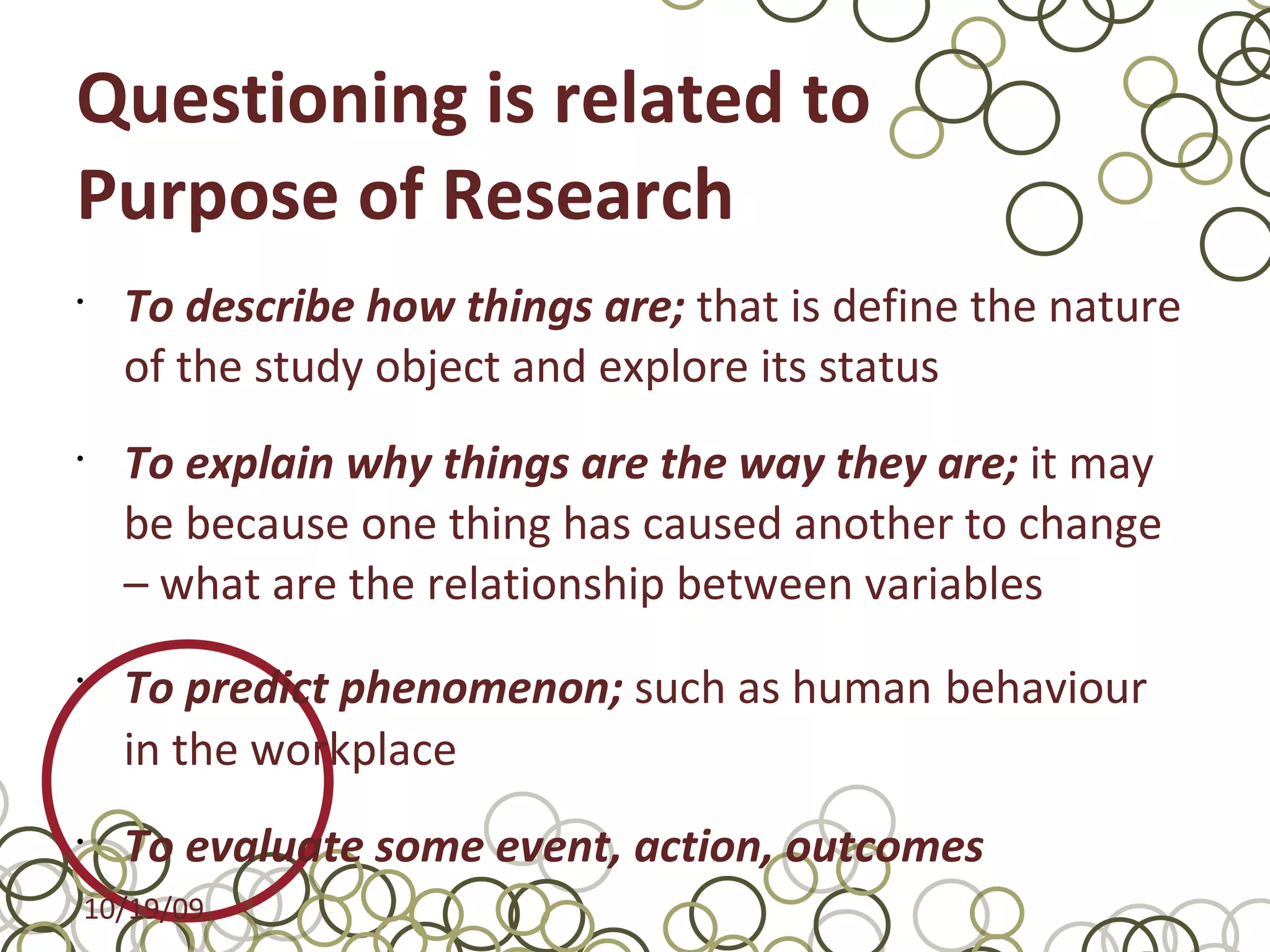 Identifying Research Problems in DE | PPT