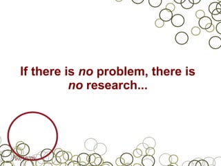 Identifying Research Problems in DE | PPT