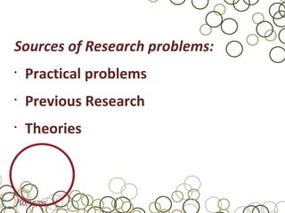 Identifying Research Problems in DE | PPT