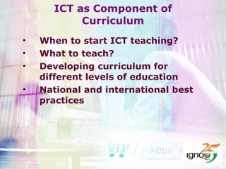 Curriculum, ICT and Online Learning | PPT