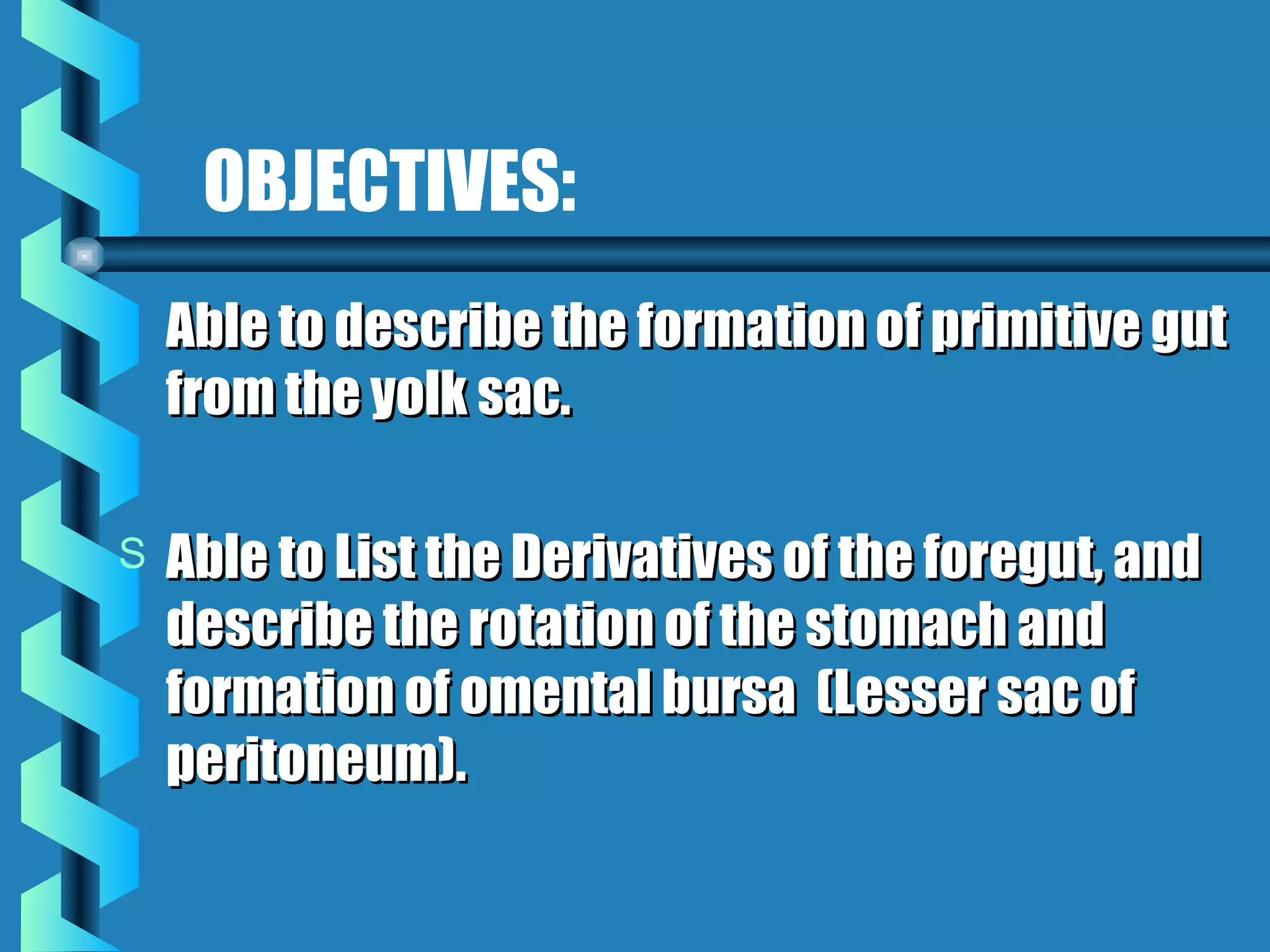 Embryology of Digestive system | PPT