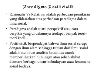 2 kebudayaan dlm-positivisme | PPT