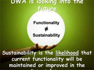 Sustainability monitoring framework | PPT