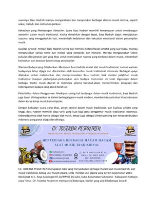 2Keunikan dan Keistimewaan Bass Hadroh dalam Musik Hadro1.pdf