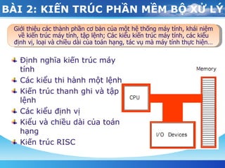 2 kien truc phan mem | PPT