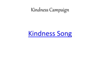 2-Preschool Kindness Poster Campaign | PPTX