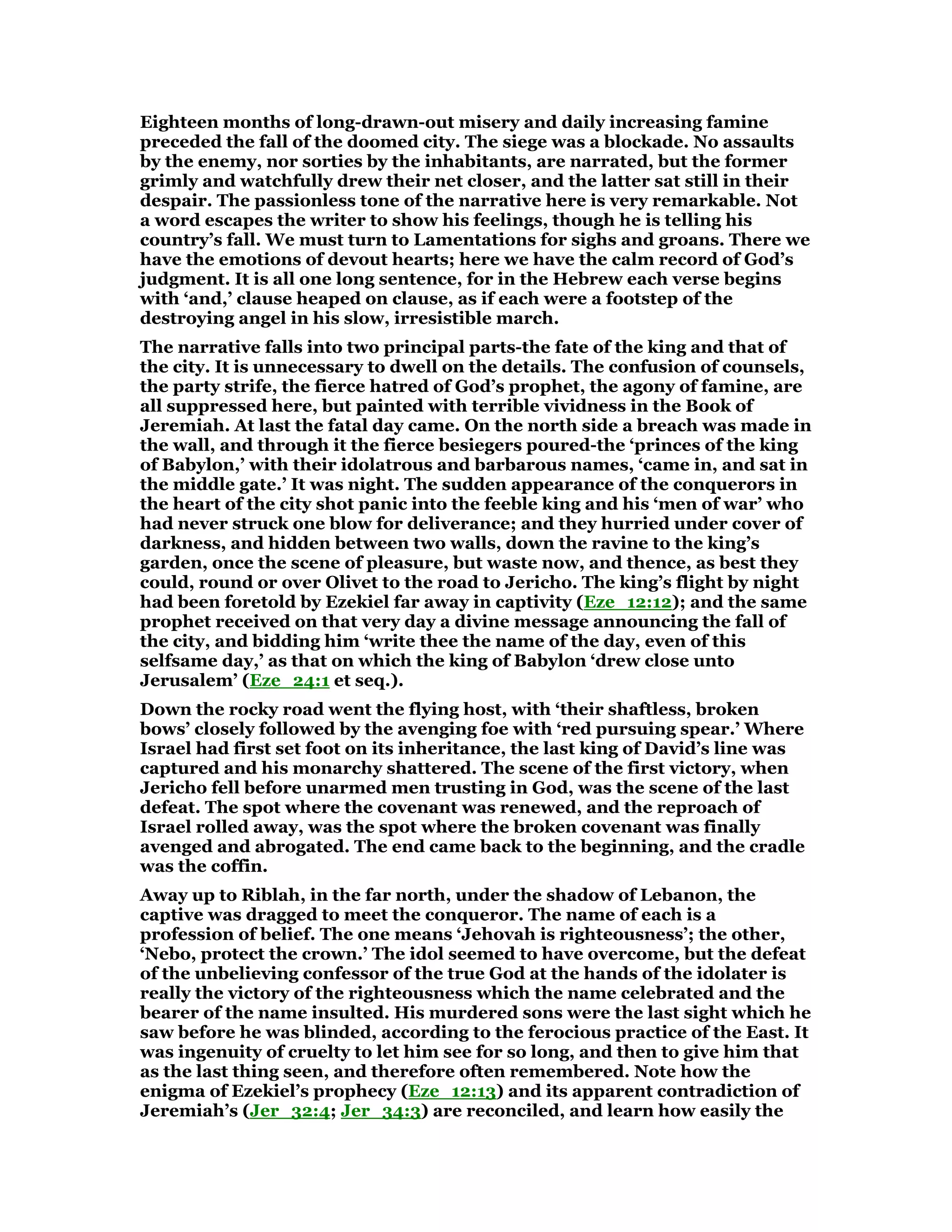 2 kings 25 commentary | PDF