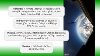 Klimats un to veidojošie apstākļi | PPTX