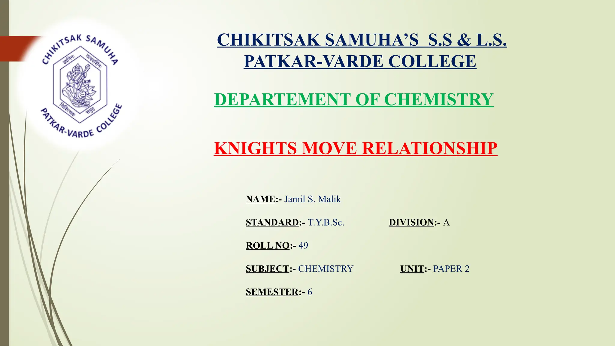 KNIGHTS MOVE RELATIONSHIP WITH EXAMPLES.pptx