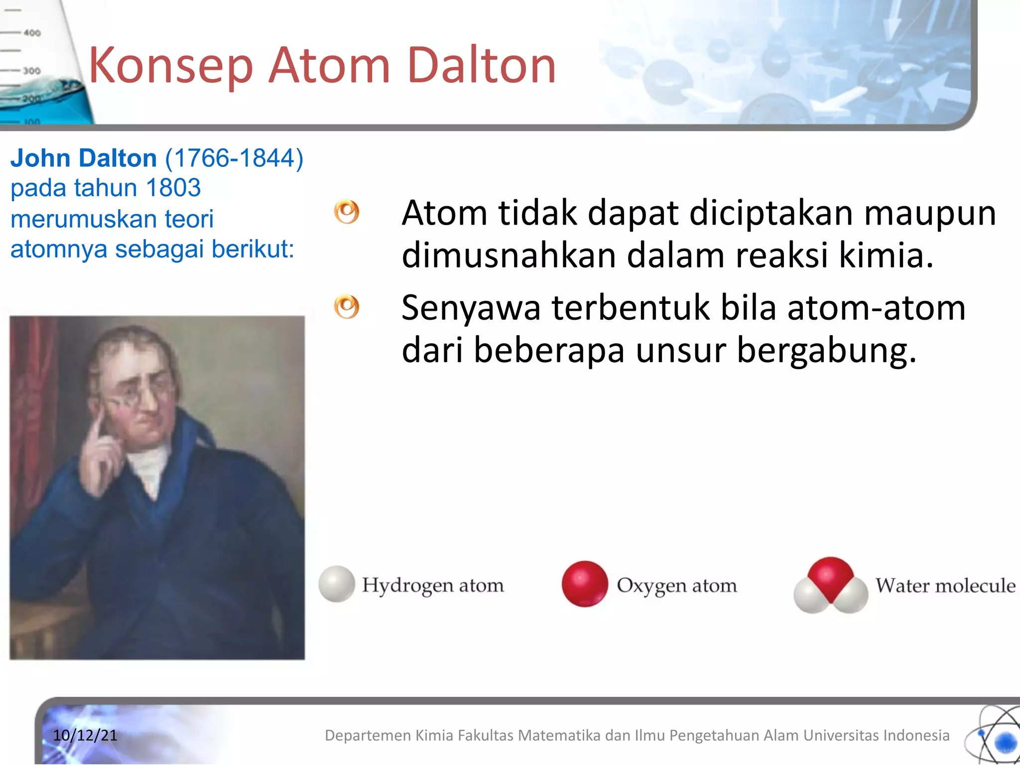 2 komponen materi, atom ion dan molekul | PPT