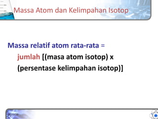 2 komponen materi, atom ion dan molekul | PDF