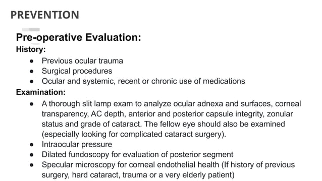 posterior capsular rent and nucleus drop | PPTX