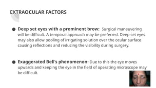 posterior capsular rent and nucleus drop | PPTX