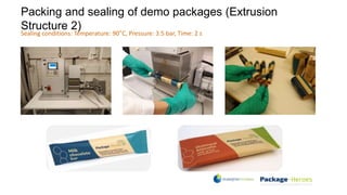Packaging material development – from lab to pilot | PPTX