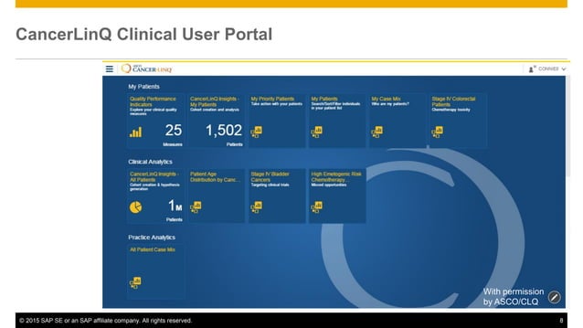 SITIST 2015 Dev - Turning big data into presicion medicine real life ...