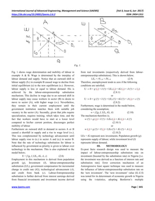 Labour-Entrepreneurship Substitution Mechanism: Determining Growth ...