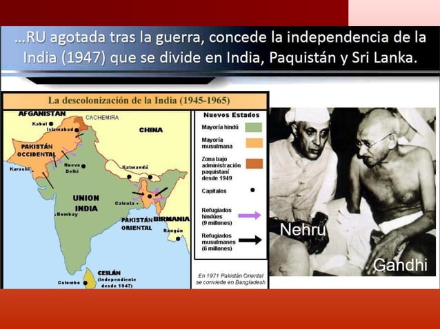 La guerra fría y la coexistencia pacífica (1945-1990) | PPT