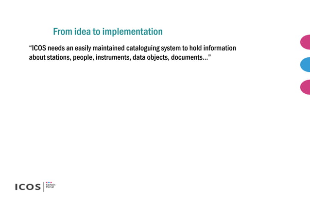 ICOS: Integrated Carbon Observation System Open data to open our eyes ...